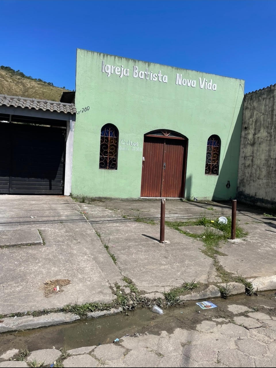 First Meeting at New Mission Point